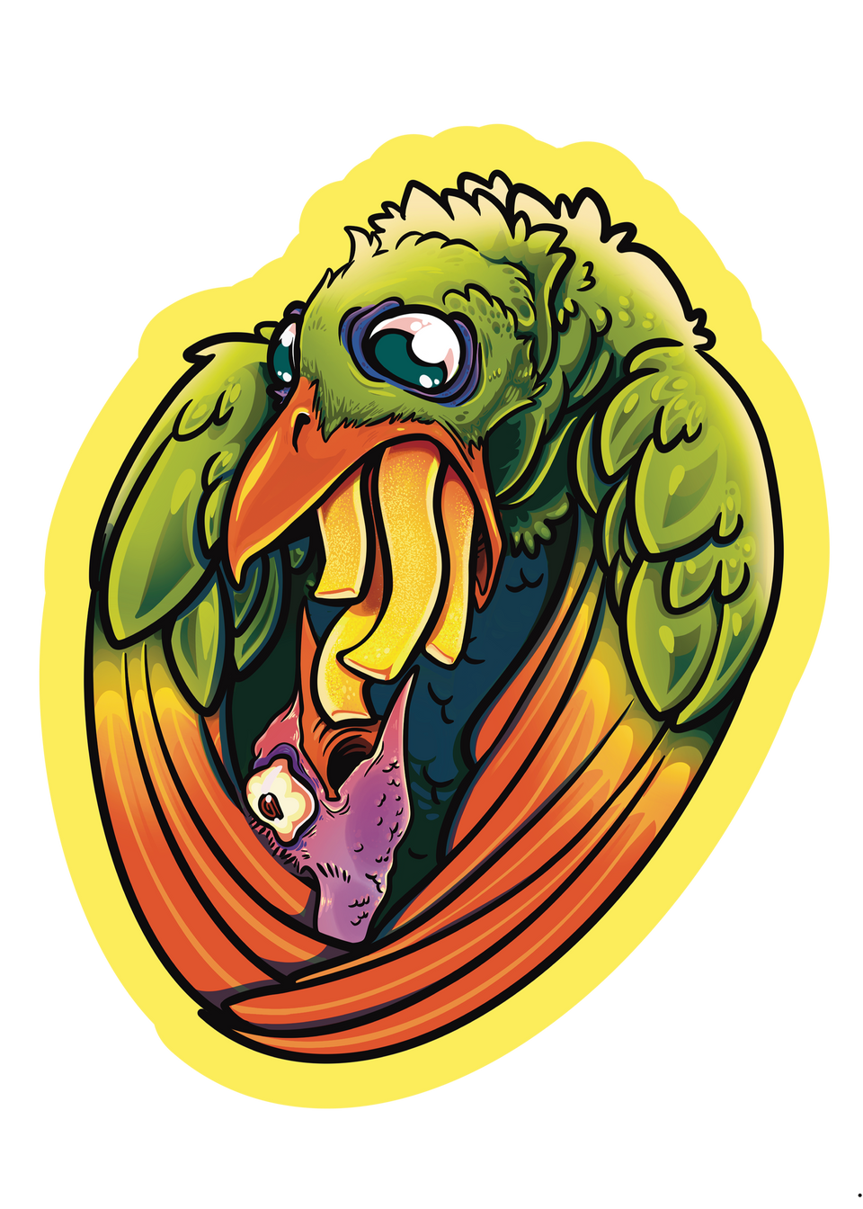 Bird Feeder Sticker – SourBoys